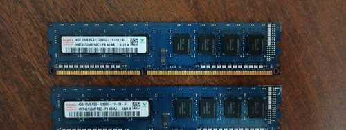 Модуль памяти hynix DDR-III 4Gb PC3-12800 1600 Mhz