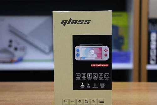 Защитное стекло 2.5D для Nintendo Switch Lite прем