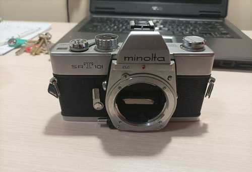 Плёночный фотоаппарат Minolta SRT 101