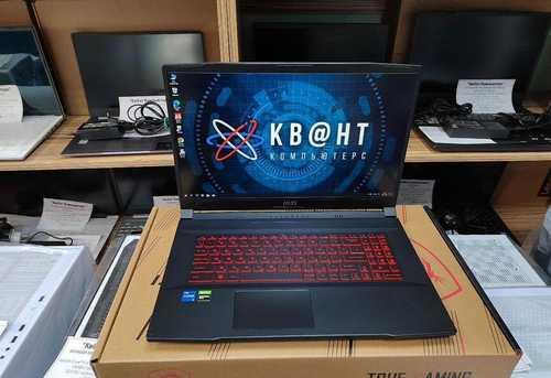 Игровой ноутбук 17.3" MSI GF76 Katana 11SC-483XRU, 512 ГБ, Core i5-11400H, RAM 16 ГБ, GeForce GTX 1650 4 ГБ