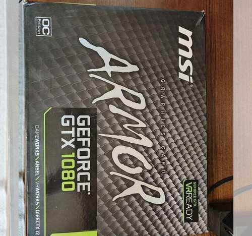 Видеокарта GTX 1080 8gb msi