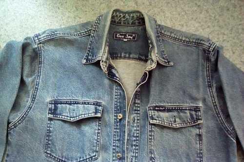Рубашка джинсовая мужская, р-р XL