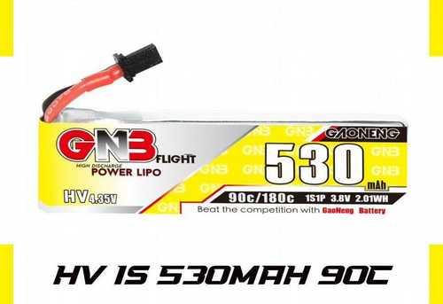 Аккумуляторы LiPo 1s GNB 530mah 90C HV A30