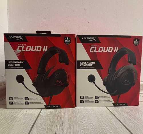 Игровые наушники HyperX Cloud II