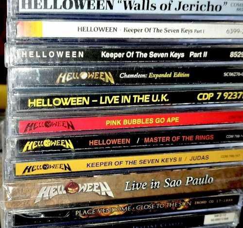 Музыкальные cd диски Helloween