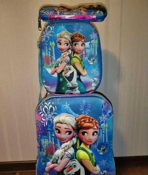 Комплект детских чемоданов 3в1
