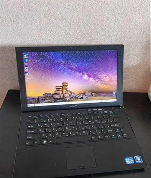 Sony ips тонкий i5-2410M/4Гб/ссд 128