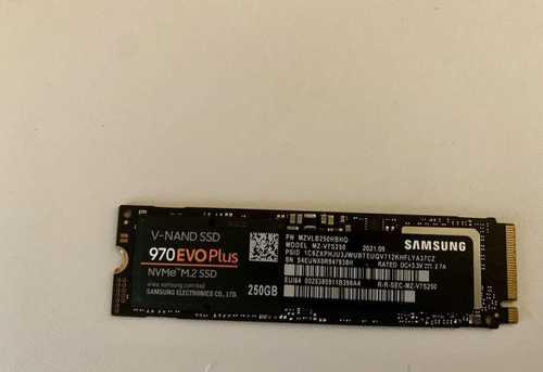 Ssd samsung 970 evo plus 250 GB