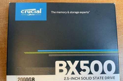 SSD Crucial BX500 SATA 2.5" 2TB