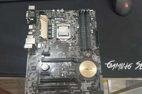 Материнская плата asus z170-k