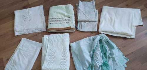 Текстиль:постельное,скатерти,полотенца(цена за всё