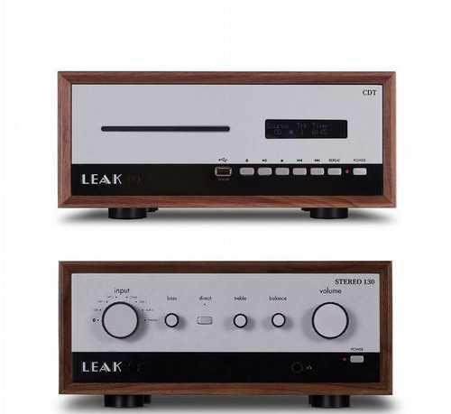 Комплект leak Stereo 130 + leak CDT Walnut