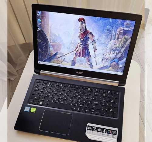 Acer laptop 15.6 /i5 7200/Geforce 940MX/SSD HDD