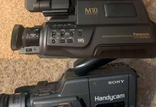 Видеокамеры Sony Handycam и Panasonic
