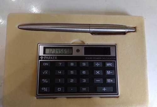Ручка и Калькулятор Parker