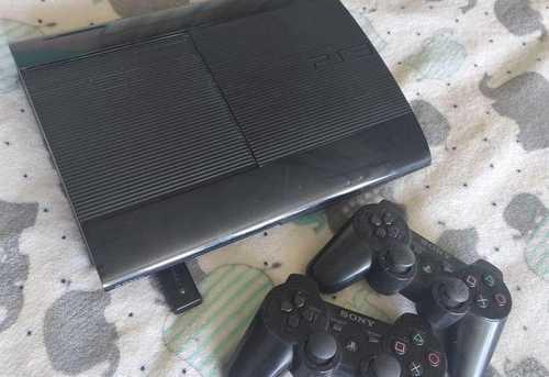 Sony PS3 superslim+movie+руль