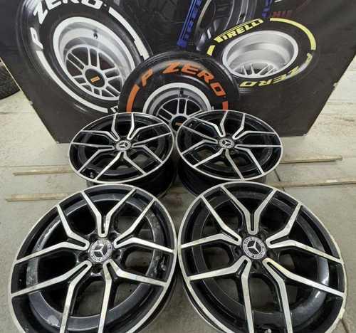 Оригинальные разноширые диски Mercedes r19