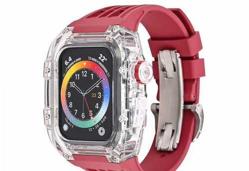 Ремешок с корпусом на Apple watch 44 45