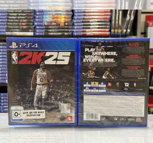 Игра NBA 2K25 PS4 (диск)