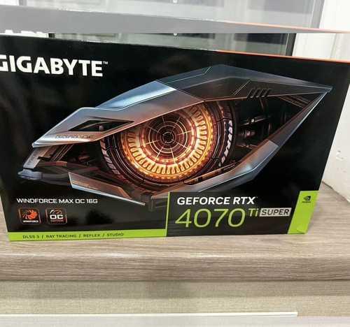 Видеокарта gigabyte rtx 4070 ti super