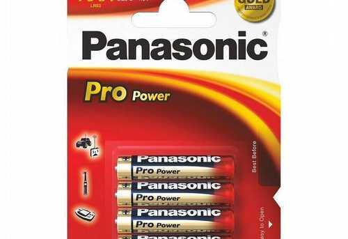 Батарейки Panasonic LR03XEG/4BP RU AAA щелочные Pr