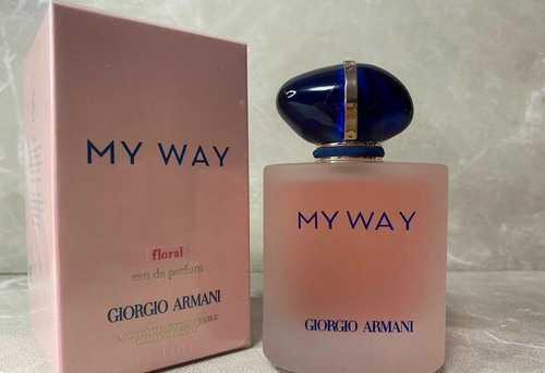 Giorgio Armani My Way floral женские духи май вэй