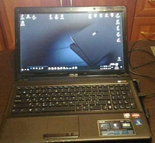 Продам ноутбук asus " K52DR " Полностью рабочий
