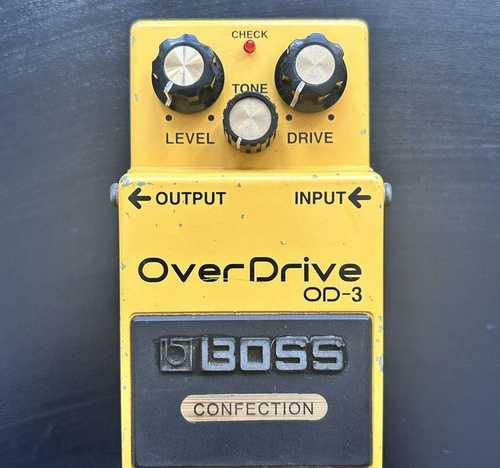 Педаль Эффектов Boss Overdrive OD-3