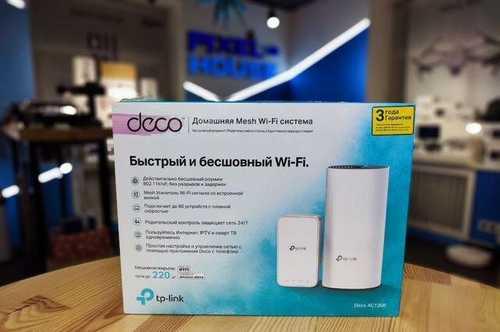 Wi-Fi Mesh система TP-link Deco AC1200, белый