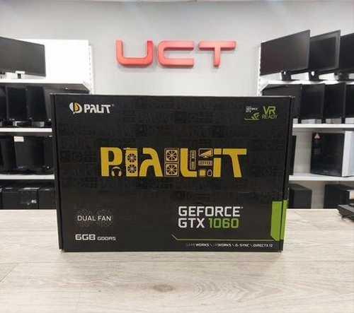 Видеокарта palit geforce GTX1060 dual 6Гб