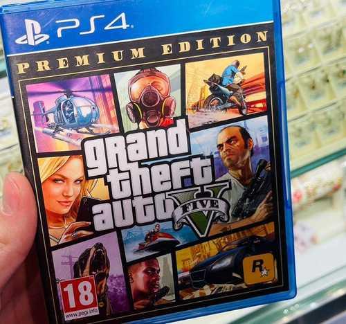 Игра, Grand Theft Auto V Premium Edition PS4