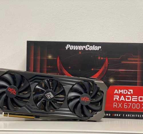 AMD Radeon RX6700xt PowerColor RedDevill