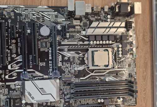 Комплект Asus Prime Z270-K + i5 7600k 3.8 GHz