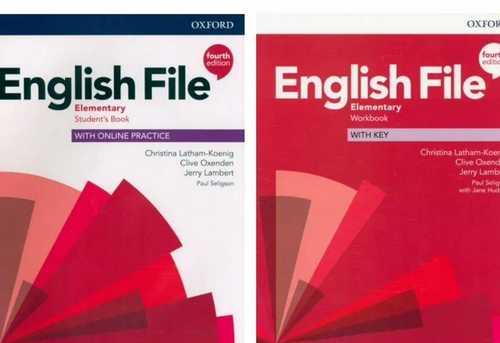 English File Elementary 4 издание