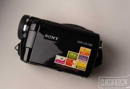 Видеокамера sony hdr-cx110e