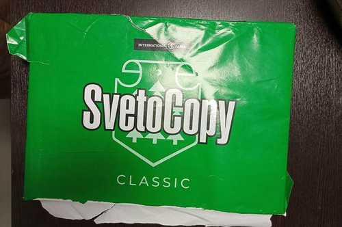 Вскрытая пачка А3 SvetoCopy A4 Mondi color copy