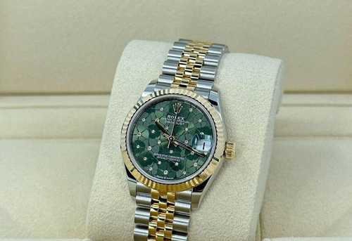 Часы Rolex Datejust 31mm Green Floral