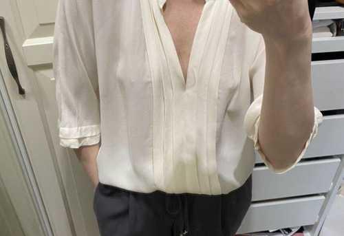 Блузка из 100 шелка, размер 42