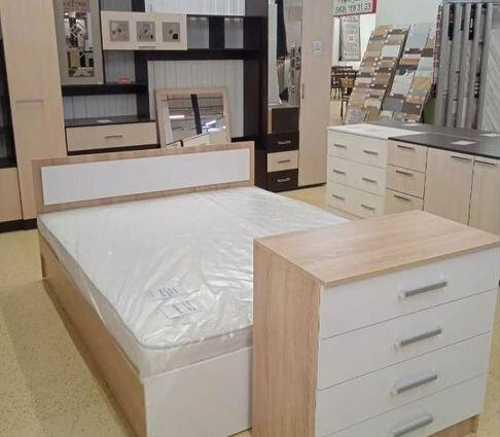 Кровать " Мартина " 1.6 м с матрасом