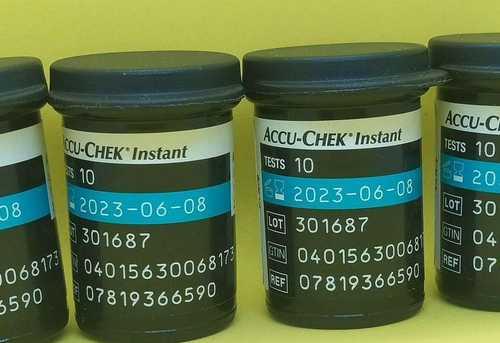 Тест полоски accu check Instant