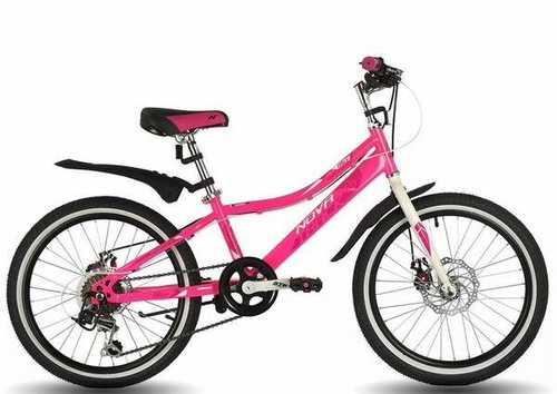 Велосипед novatrack 20" Alice MD розовый (2022)