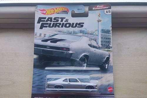 Hot wheels '70 Chevy Nova SS premium