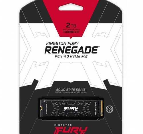 SSD M2 nvme Kingston fury renegade 2tb