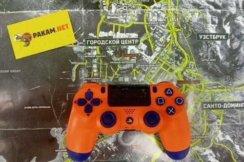 Геймпад PS4 DualShock 4 V2 Sunset Orange Original