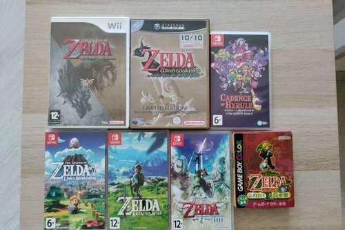 Коллекция игр серии The Legend of Zelda