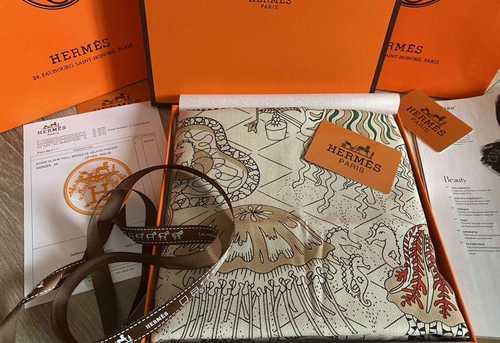 Кашемировый платок Hermes