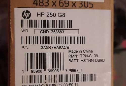 Ноутбук HP 250 G8 (3A5R7EA)