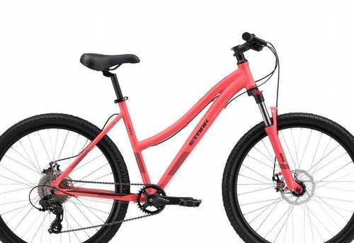 Велосипед Stark'24 Luna 26.2 D розовый/черный 16"