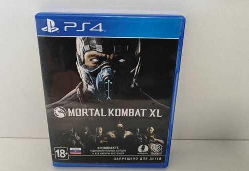 Mortal Kombat XL (PS4) диск