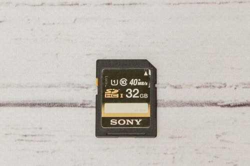 Карта памяти SD Sony 32 GB